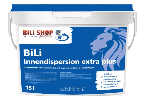 BiLi Innendispersion Extra Plus 15l - 25kg